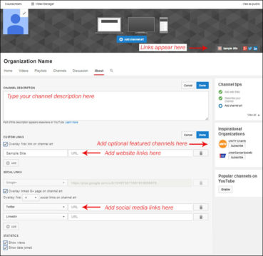 How to Customize Your Nonprofit’s YouTube Channel Design - Wired Impact