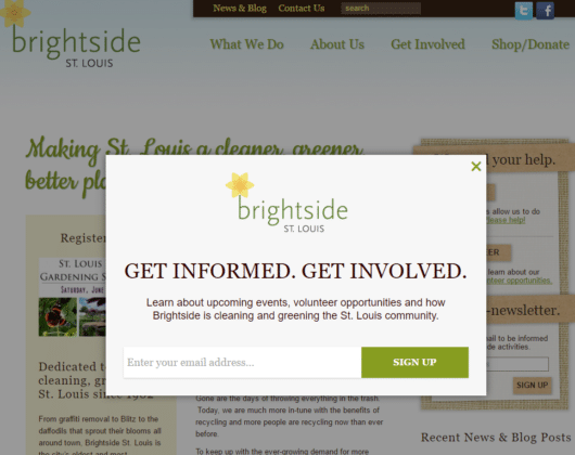 5 Tips for Using Pop-Ups On Your Nonprofit's Website - Wired Impact