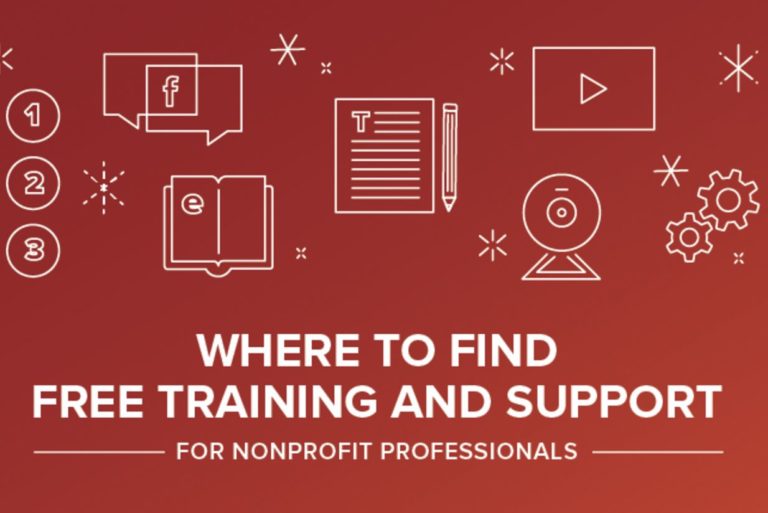 Where to Find Free Training and Support for Nonprofit Professionals ...