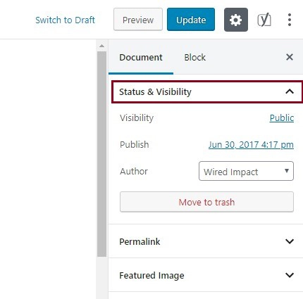 Creating a Password-Protected Page with a Shared Password - Wired Impact