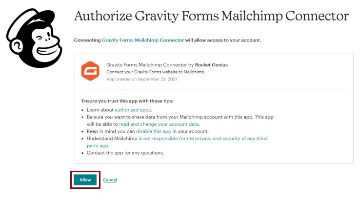 How to Connect Your Site to Mailchimp - Wired Impact