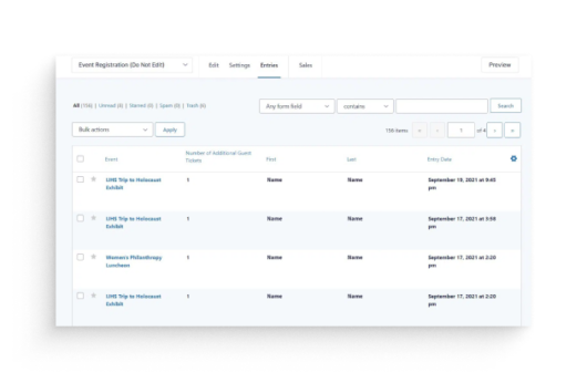 Event System - Wired Impact